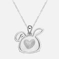 18K Gold Rabbit Fingerprint Pendant - Free Customization – TDC Jewellery