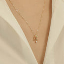 18K Gold Christmas Tree Necklace - Wishing Tree – TDC Jewellery